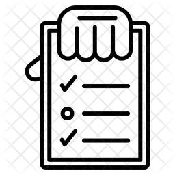 Download Checklist Icon pack Available in SVG, PNG & Icon Fonts