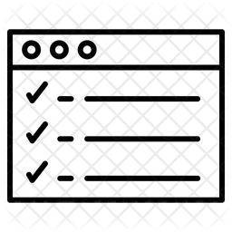 Download Checklist Icon pack Available in SVG, PNG & Icon Fonts