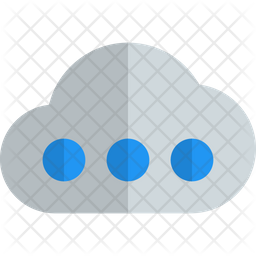Cloud Loading Data Icon - Download in Flat Style