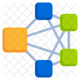 Cluster Icon - Download in Flat Style