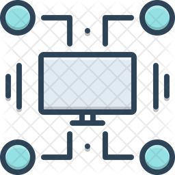 Cobol Icon - Download in Colored Outline Style