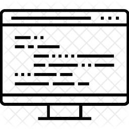 Coding Icon - Download in Isometric Style