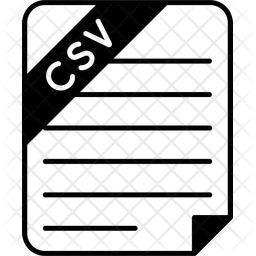 Comma-separated Values File Icon - Free Download Files & Folders Icons | IconScout