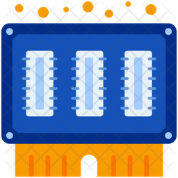 Computer Module Icon - Download in Flat Style