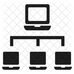 Computer network Icon - Download in Glyph Style