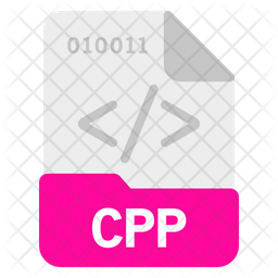 Cpp file Icon - Download in Flat Style
