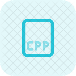 Cpp File Icon - Download in Flat Style