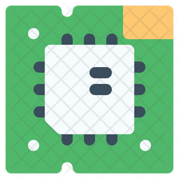 Cpu Icon - Download in Flat Style