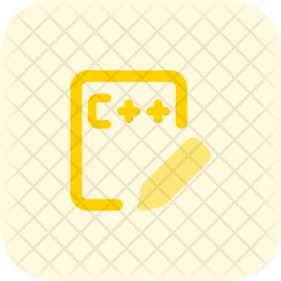 Create C Plus Plus Icon - Download in Flat Style