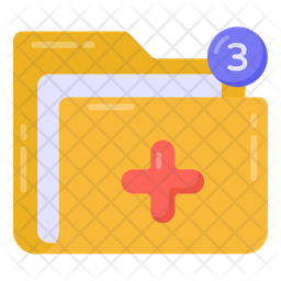 Create Folder Icon - Download in Flat Style