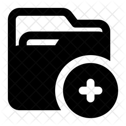 Create Folder Icon - Download in Glyph Style