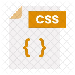 Css File Icon - Download in Flat Style