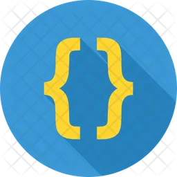 Curly bracket Icon - Download in Rounded Style