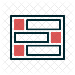 Dashboard Icon - Download in Colored Outline Style