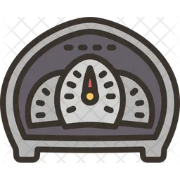 Dashboard Icon - Download in Colored Outline Style