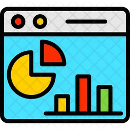 Dashboard Icon - Download in Colored Outline Style