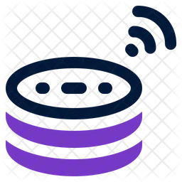 Data Icon - Download in Dual Tone Style