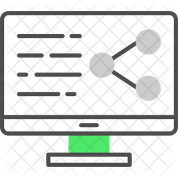 Data Analysis Icon - Download in Line Style