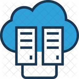 Data Center Icon of Colored Outline style - Available in SVG, PNG, EPS ...