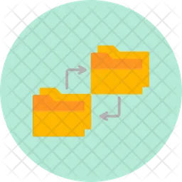 Data Copy Icon - Download in Rounded Style