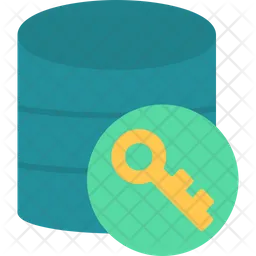 Data Encryption Icon - Download in Flat Style