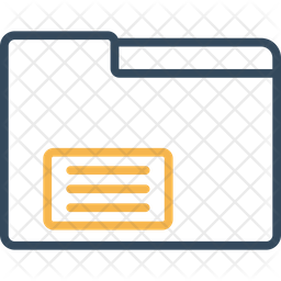 Data Folder Icon - Download in Dualtone Style