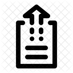 Data loading Icon - Download in Line Style