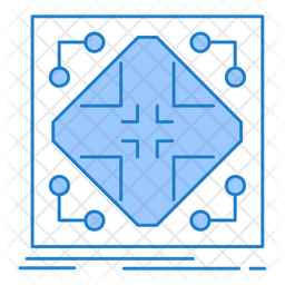 Data Matrix Icon - Download in Dualtone Style
