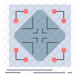 Data Matrix Icon - Download in Flat Style