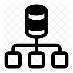 Data Network Icon - Download in Dualtone Style