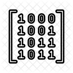 Data Patterns Icon - Download in Line Style