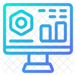 Data Science Icon - Download in Gradient Style