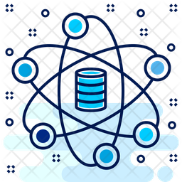 Data Science Icon - Download in Colored Outline Style
