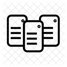 Data Storage Icon - Download in Line Style