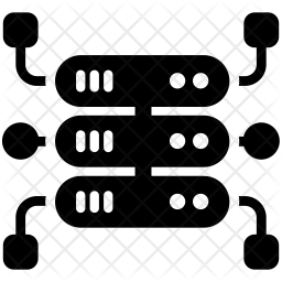 Data Structure Icon - Download in Glyph Style