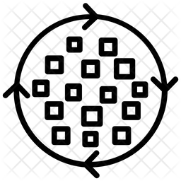 Data Structure Icon - Download in Line Style