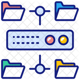 Data Structure Icon - Download in Doodle Style