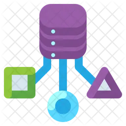 Data Structure Icon - Download in Flat Style