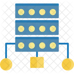 Data Structure Icon - Download in Flat Style