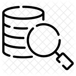 Data Processing Icon - Download in Line Style