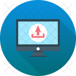 Data Transferring Icon - Download in Gradient Style