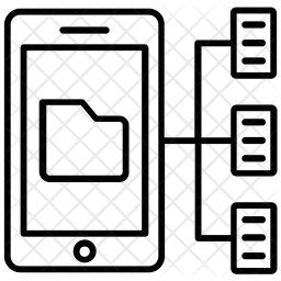 Data Transformation Icon - Download in Line Style