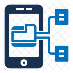 Data Transformation Icon - Download in Dualtone Style