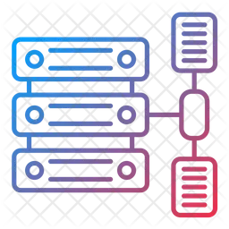 Data Transformation Icon - Download in Gradient Style