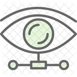 Data Visualization Icon - Download in Colored Outline Style