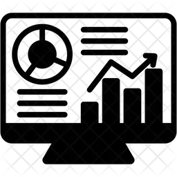 Data Visualization Icon - Download in Colored Outline Style