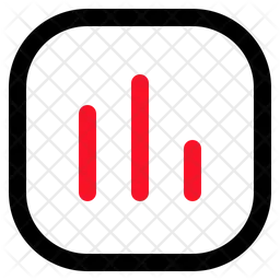 Data visualization Icon - Download in Colored Outline Style