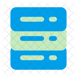 Database Icon - Download in Dual Tone Style