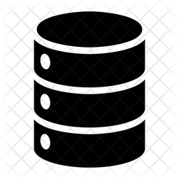 Database Icon - Download in Glyph Style