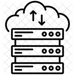 Database Backup Icon - Download in Line Style